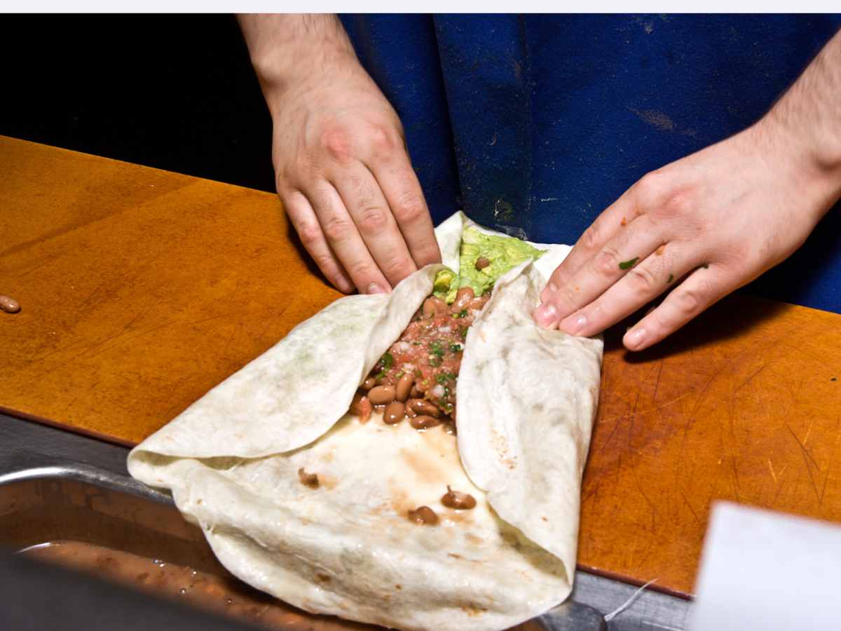 camping breakfast burrittos