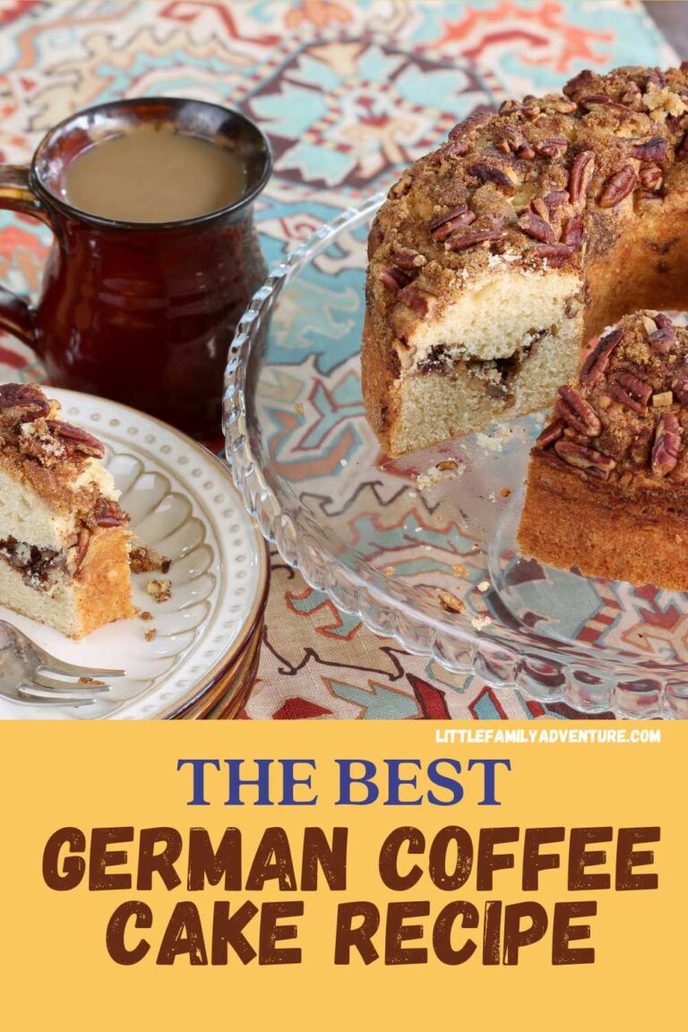 The Best Almond German Coffee Cake Recipe