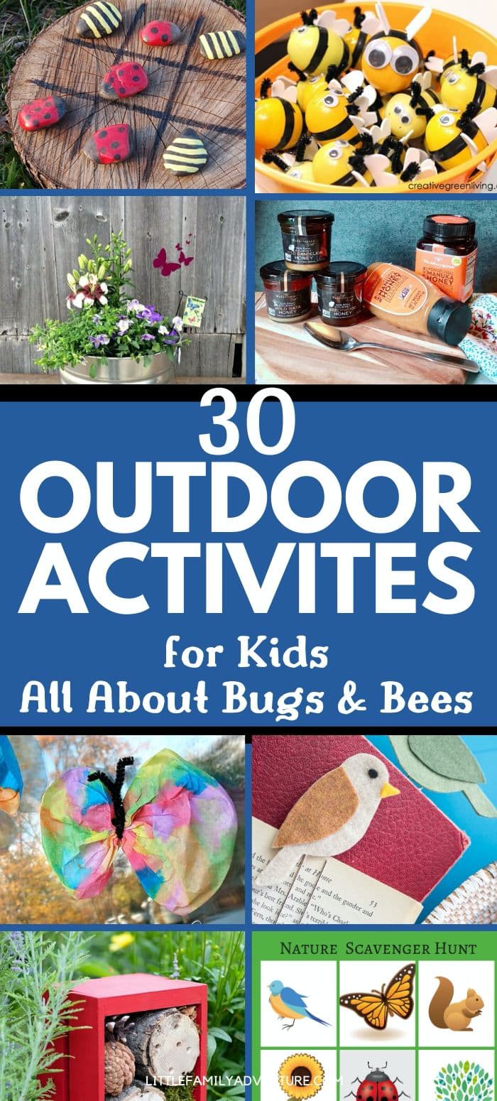 30 Bee Activities for Kids +FREE printable