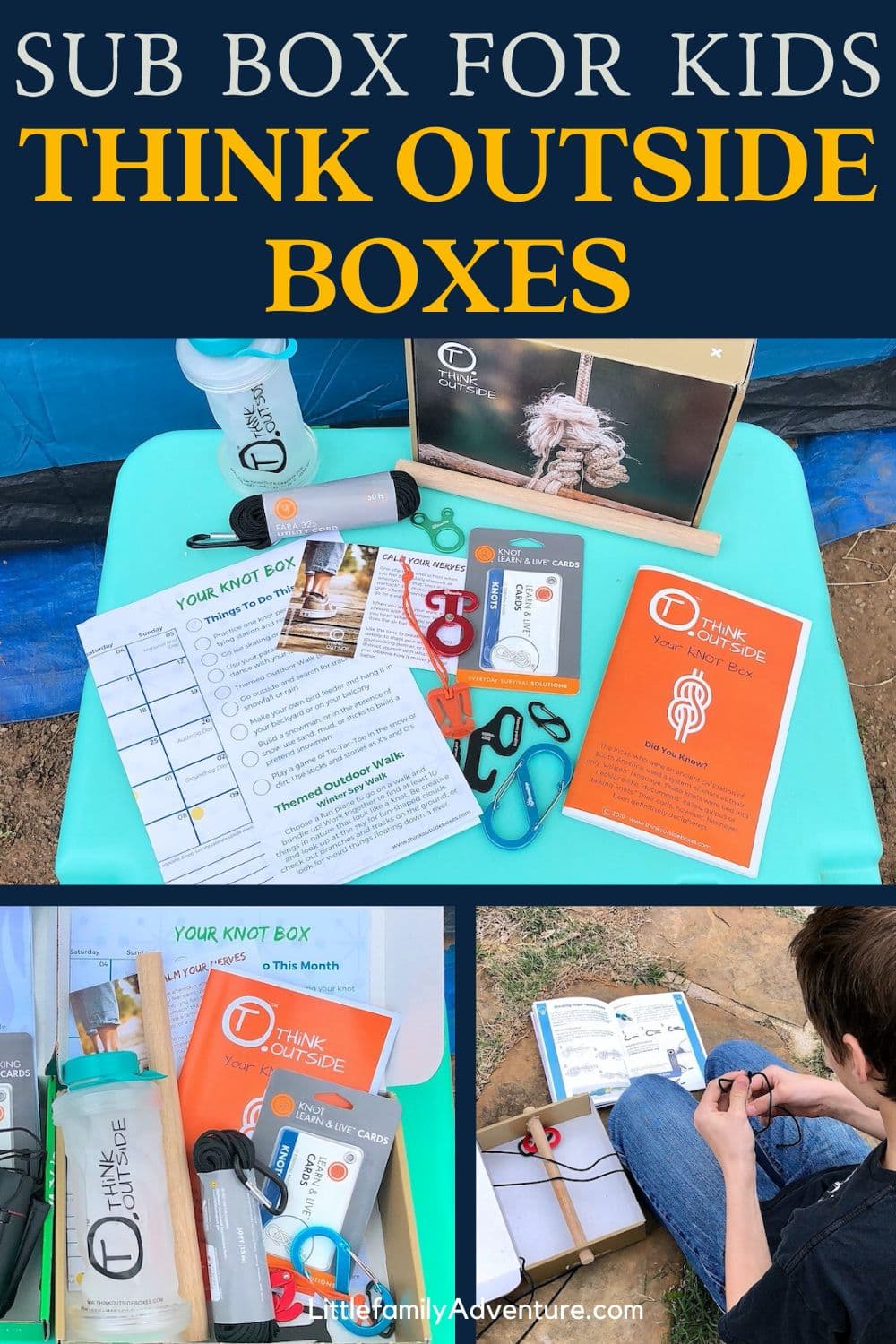Think Outside Boxes - Nature/Outdoor Themed Subscription Box for Kids