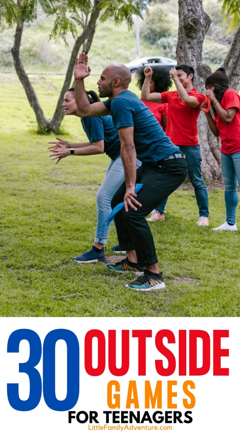 Ultimate List of 34 Outdoor Games For Teenagers | Little Family Adventure