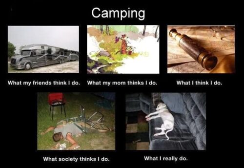 50 Funny Camping Memes to Make to Giggle & Inspire To Go Outside