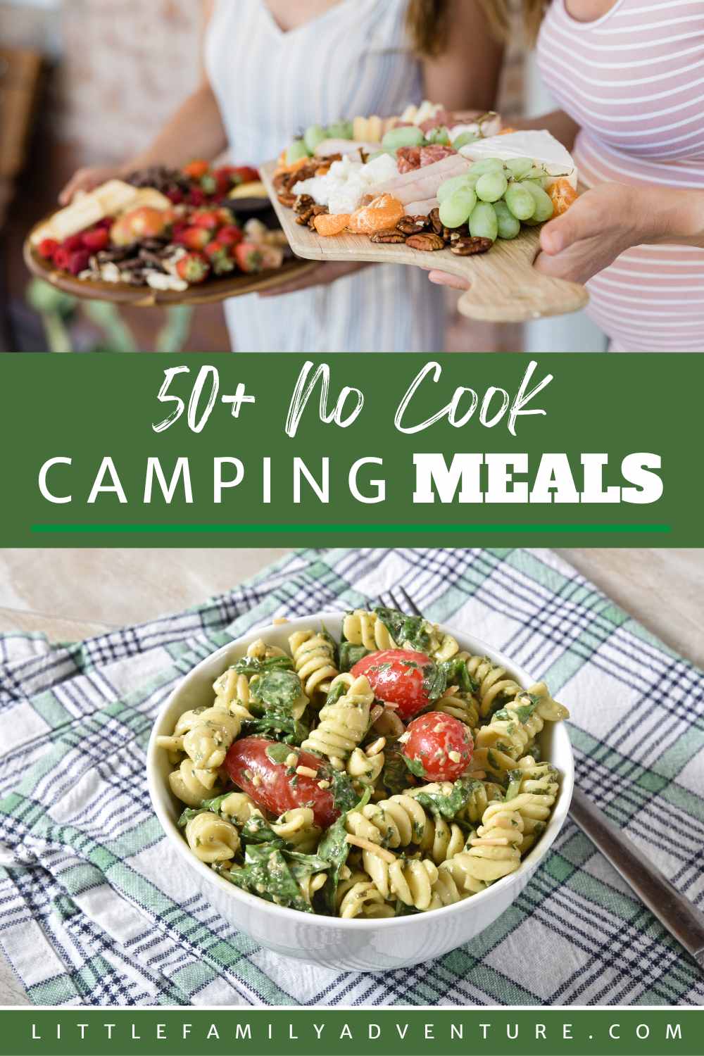 59 Camping Food Ideas- No Cooking Required for Breakfast, Lunch, Dinner ...