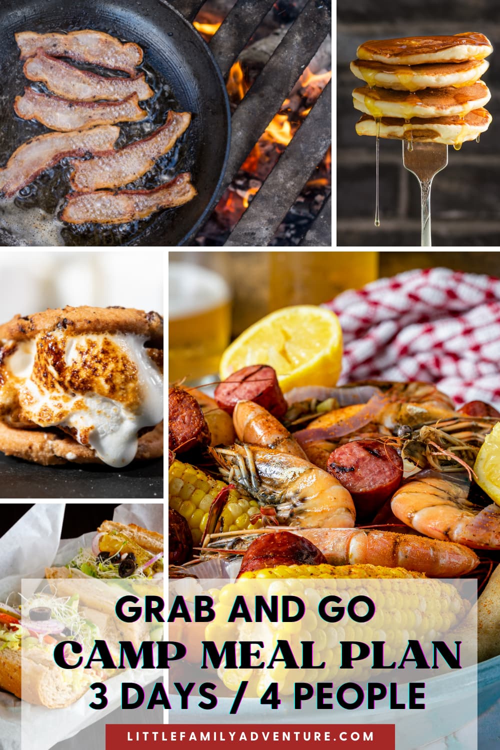 Grab and Go Weekend Camping Menu