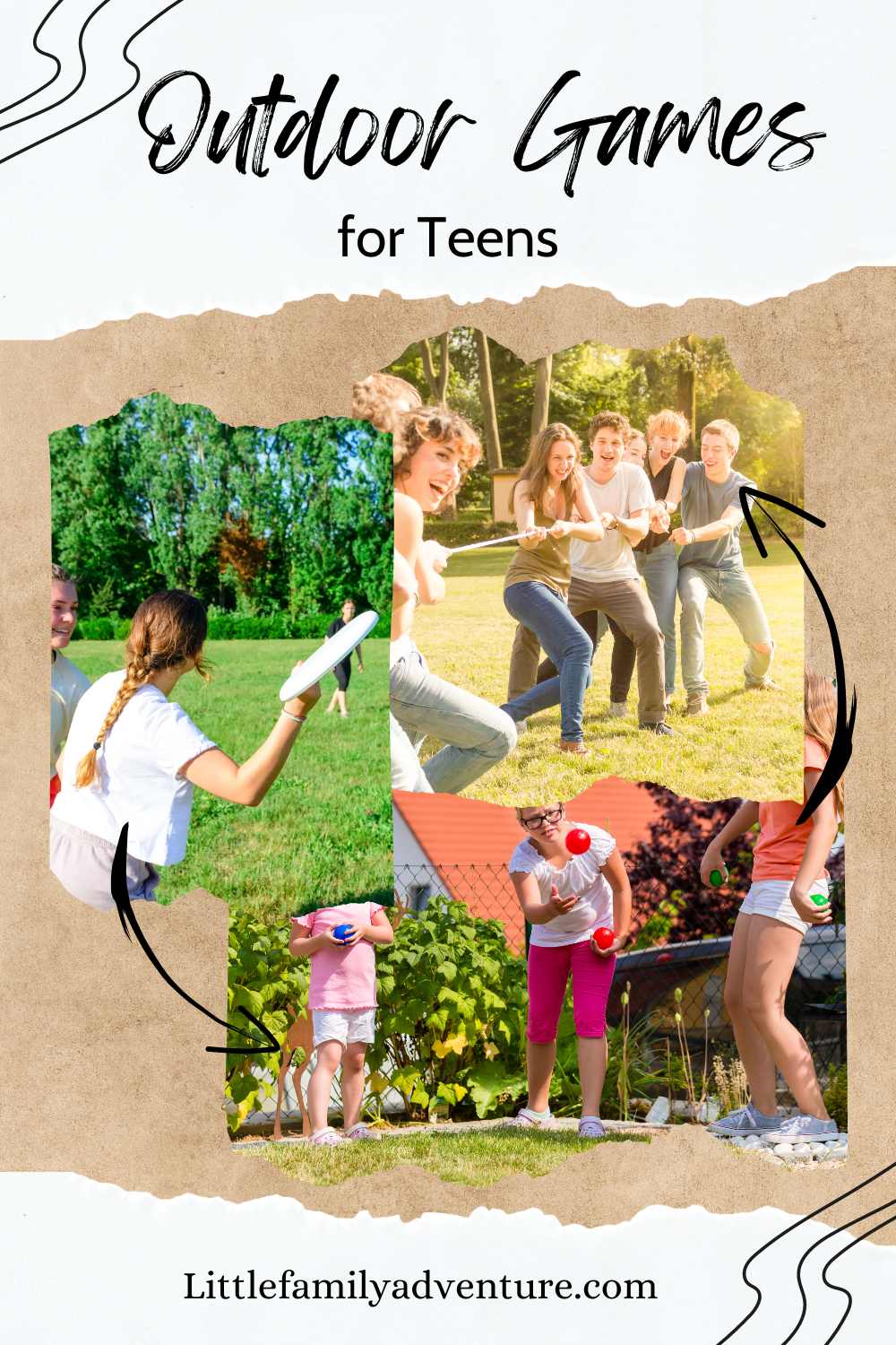 Ultimate List of 34 Outdoor Games For Teenagers | Little Family Adventure