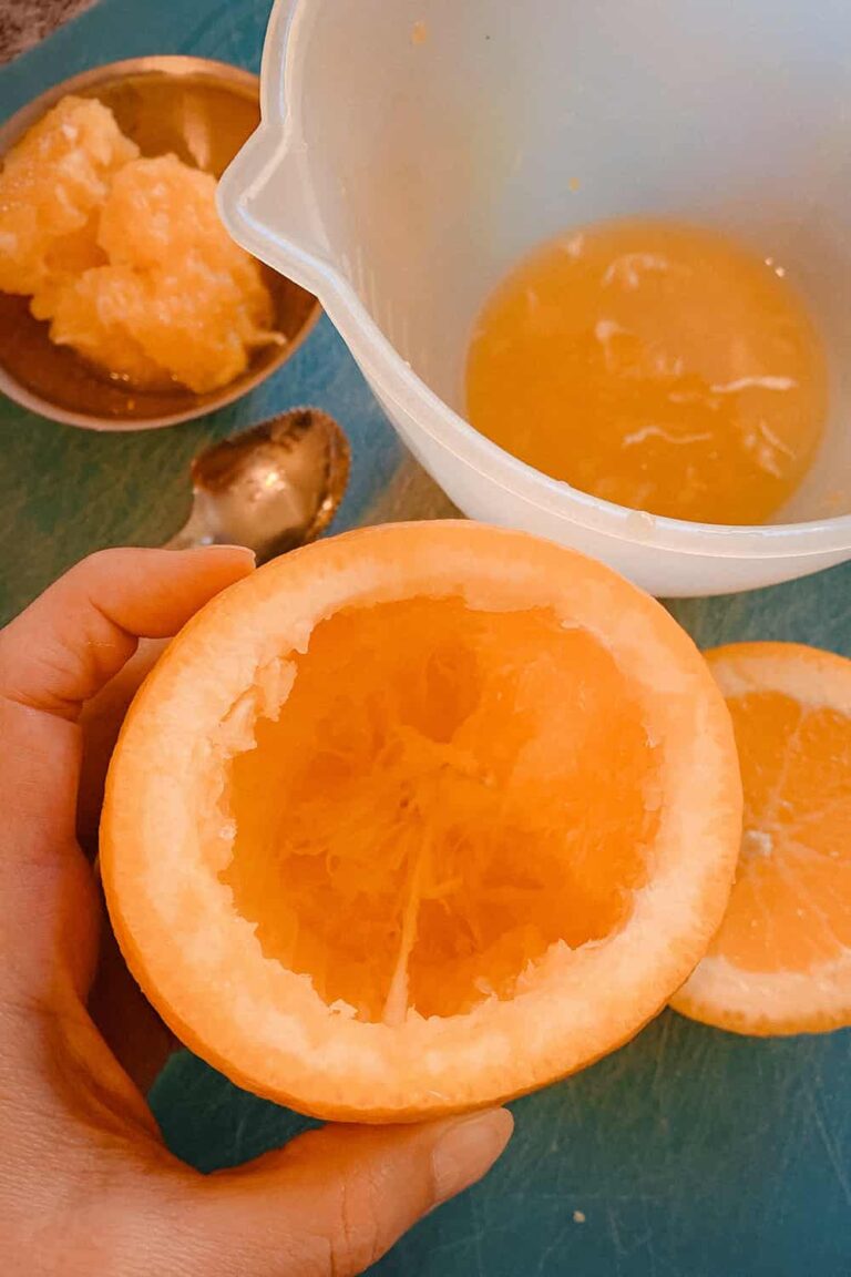 Here's How to Make This Easy Chocolate Campfire Cake in an Orange