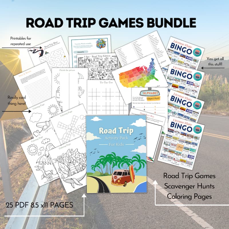 What You Need for a Family Road Trip + Weekend Packing List