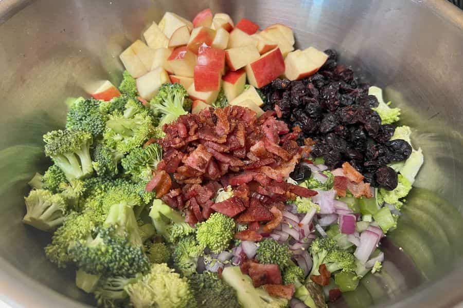 Truly the Best Broccoli Salad Recipe with Craisins - Really! Everyone ...