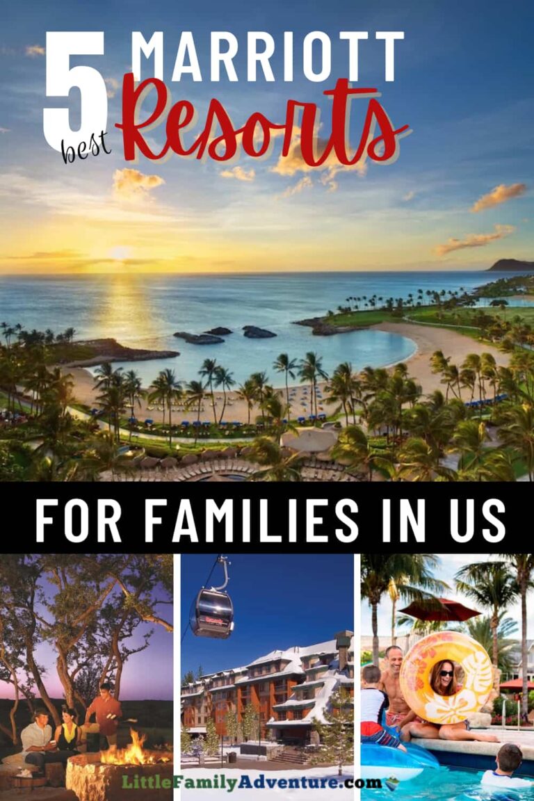 5 Marriott Resorts for Families Searching For An Outdoor Adventure