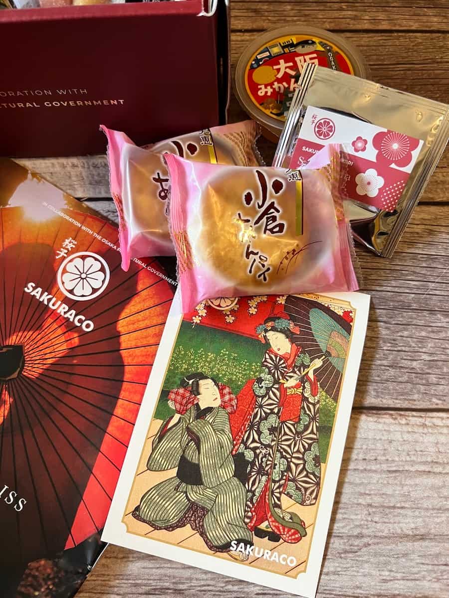 Unwrapping Sweet Surprises from Japan - Sakuraco Subscription Box (Review)