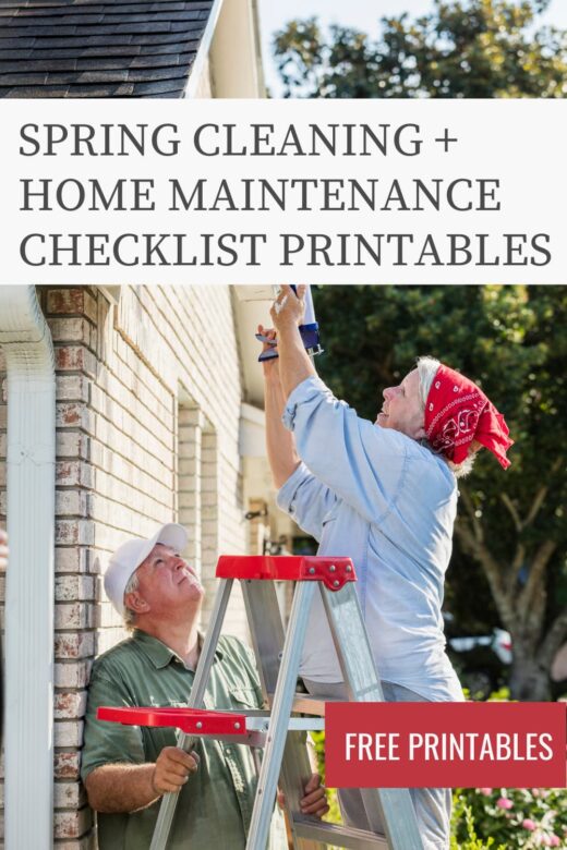 Make Spring Cleaning Easier with Our Free Printable Home Maintenance ...
